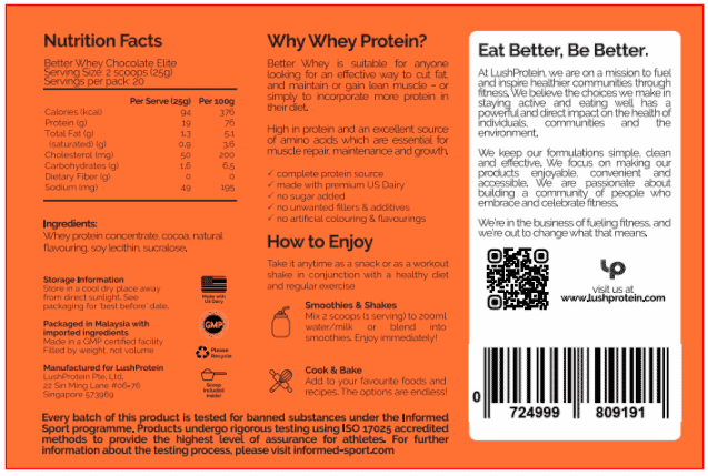 BETTER WHEY PROTEIN ELITE – lushprotein